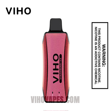 Strawberry Ice Viho Turbo 10000 Vape | Viho Vape